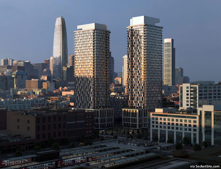 Revised Plans for Prominent Central SoMa Towers Under Review – SocketSite™